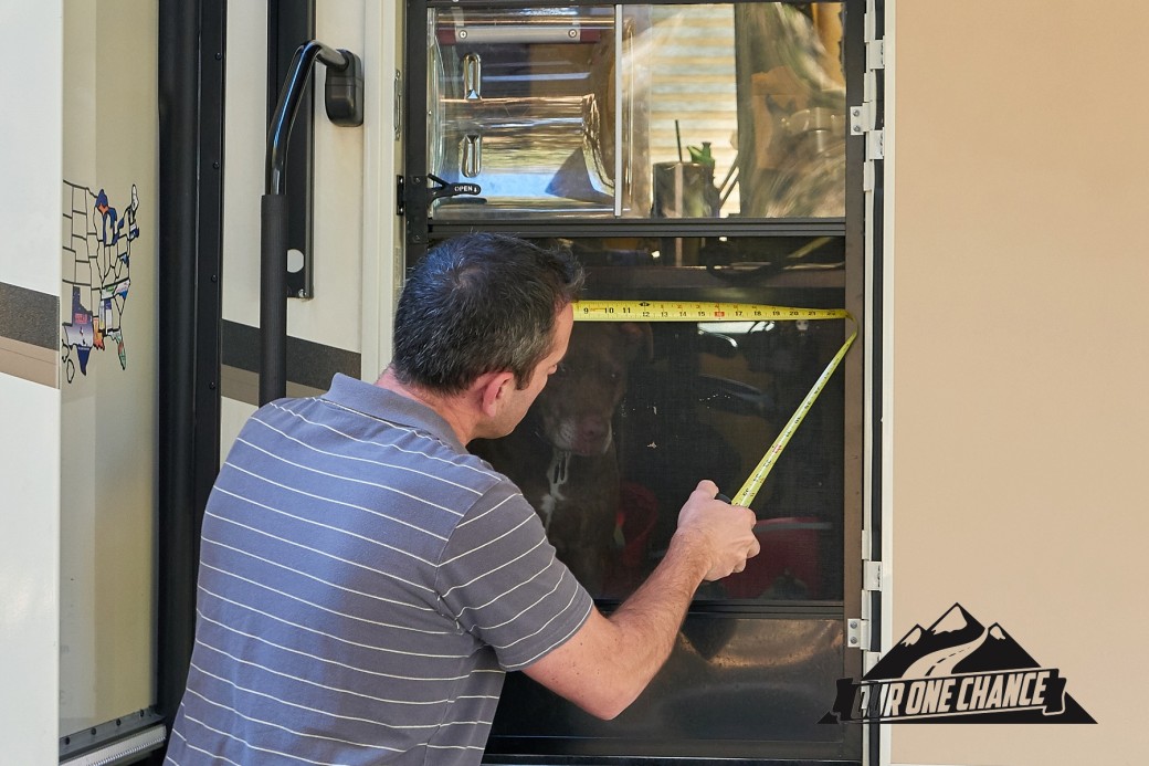 RV Screen Door Acrylic Plexiglass Retrofit – Removable Window - Our1Chance